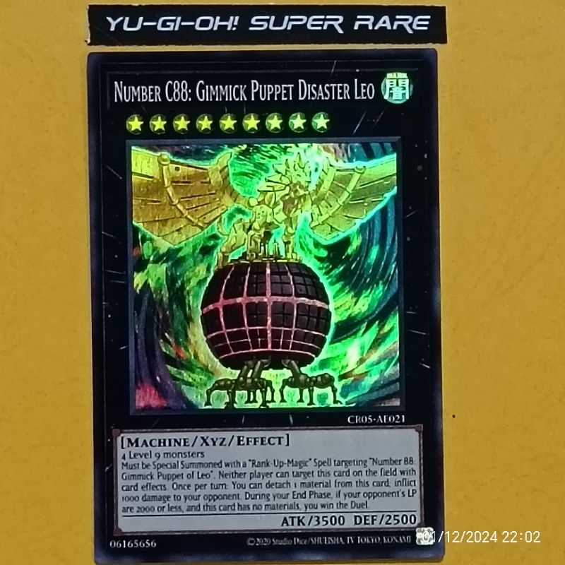CR05-AE021 Number C88: Gimmick Puppet Disaster Leo (SR) | Shopee Malaysia