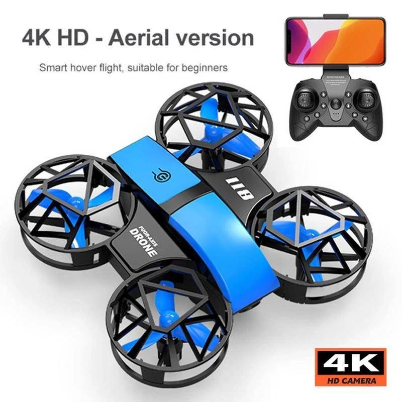 811 Mini Drone With Camera 4K HD 1080P Aerial Professional Portable ...