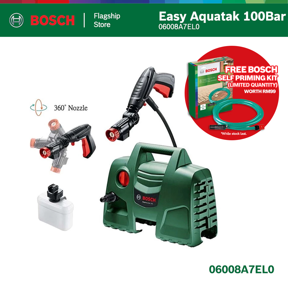 BOSCH Home & Cleaning Easy Aquatak 100 High Pressure Washer ...