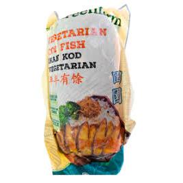年年有鱼Greenfarm ( 田园 ), Vegatarian Food Cod Fish 年年有余 420g - Frozen ...