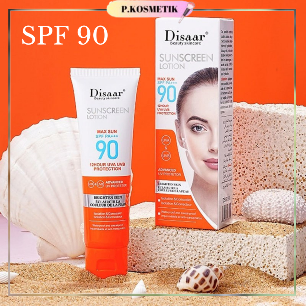 DISAAR SPF 90 Sunscreen Lotion 50ML | Shopee Malaysia