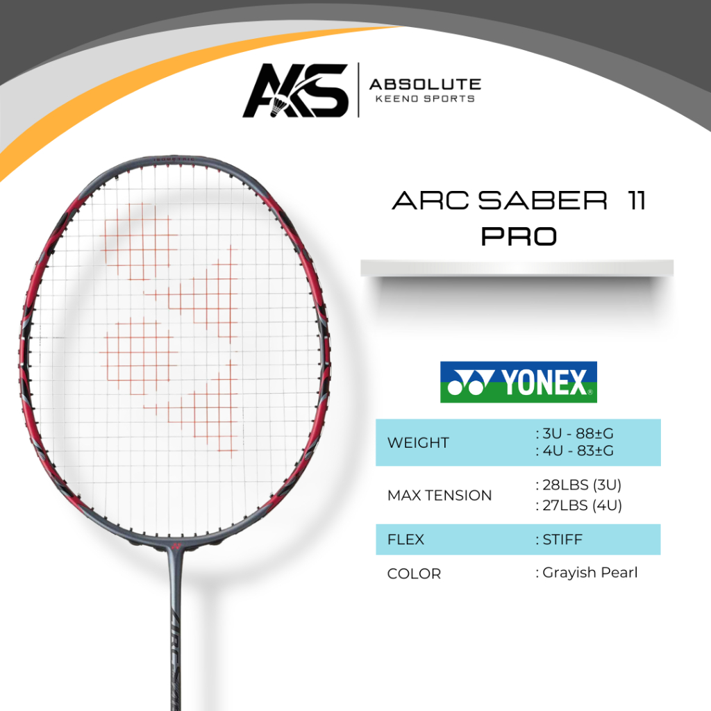 YONEX ArcSaber 11 PRO Badminton Racket | Shopee Malaysia