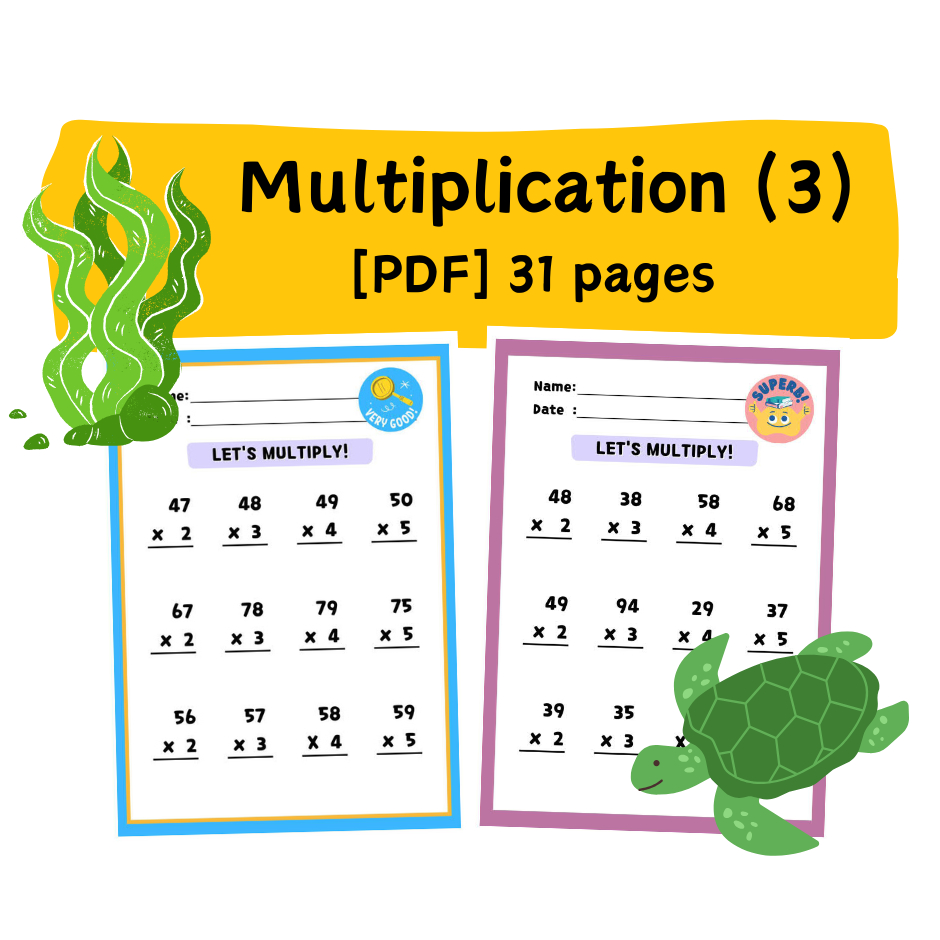 A694 – [PDF] Multiplication (3) – 31 pages/ operasi darab latihan ...