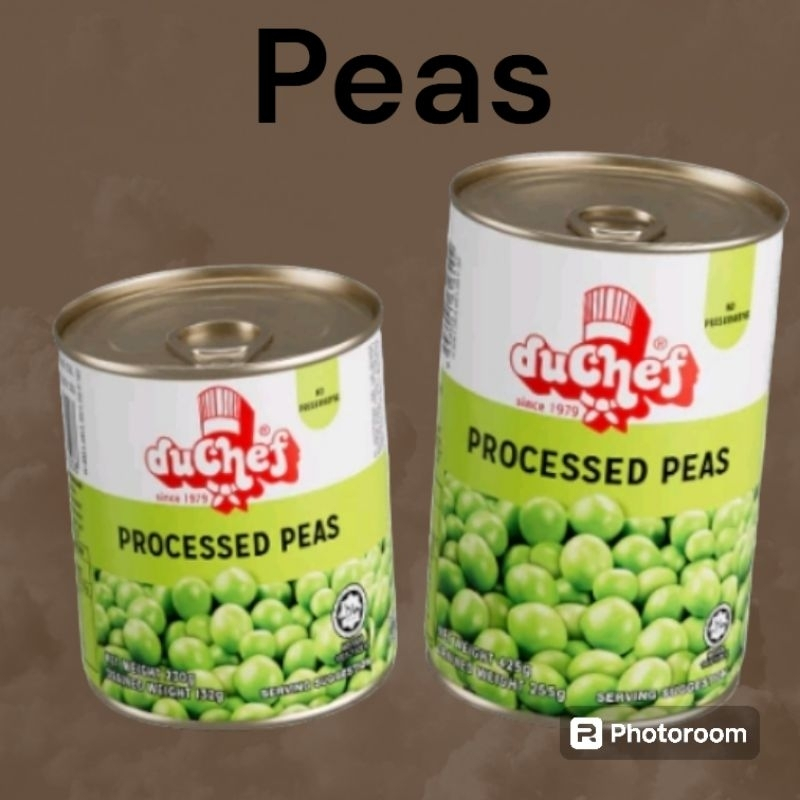 DUCHEF PROCESSED PEAS (425G & 230G) | Shopee Malaysia