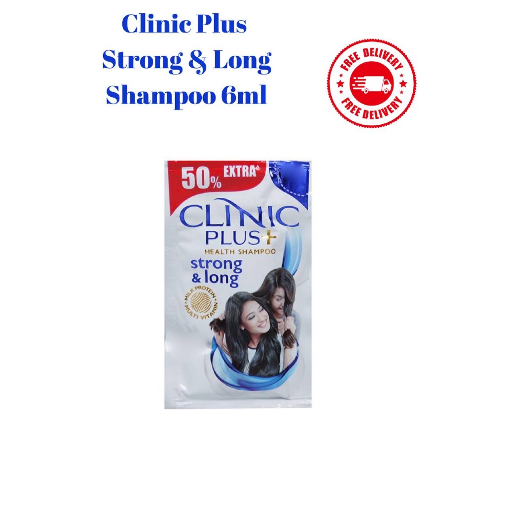 Clinic Plus Strong And Long Shampoo Sachet 6ml | Shopee Malaysia