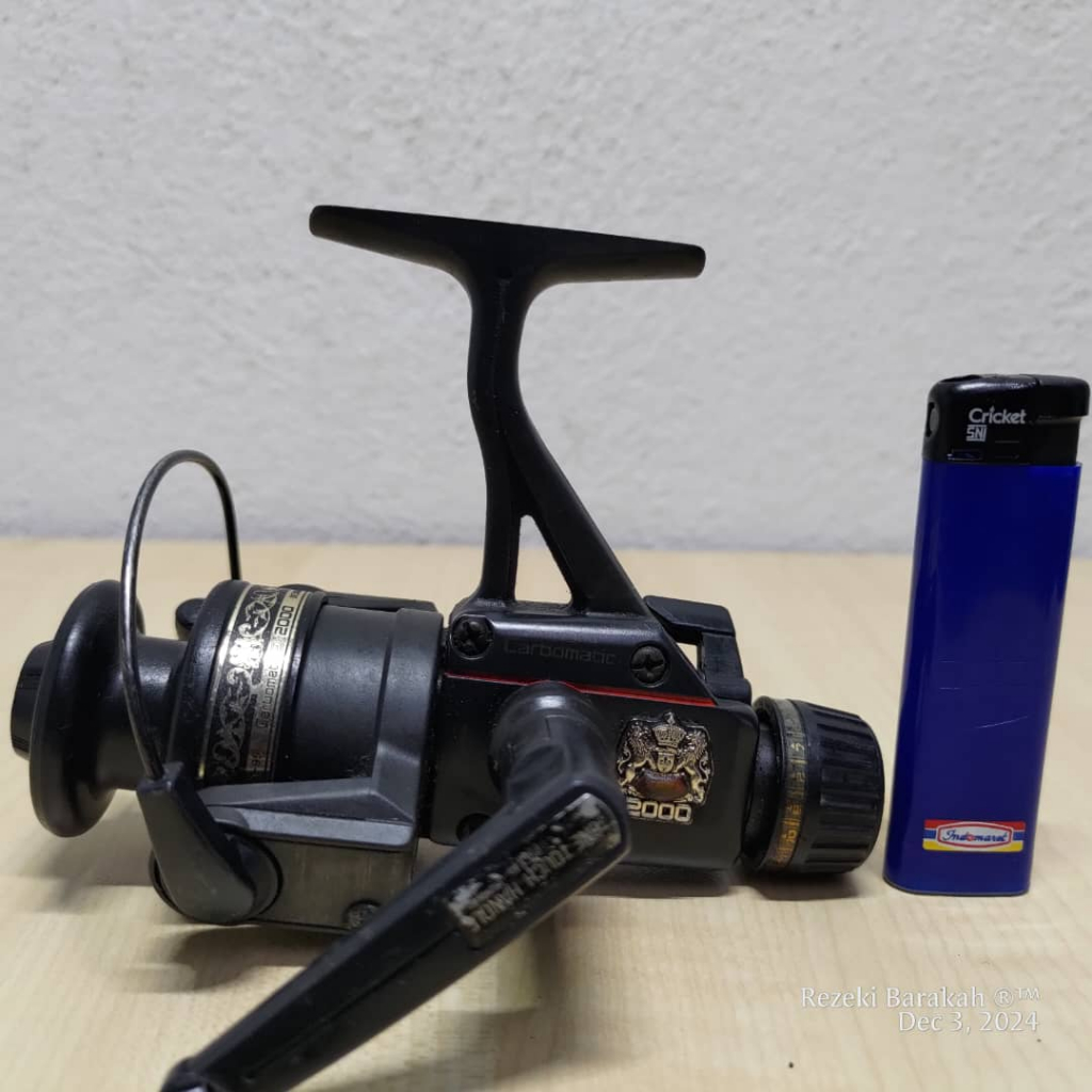 SHIMANO CARBOMATIC EX2000 Fishing Reel Spinning Mesin Pancing Kekili ...