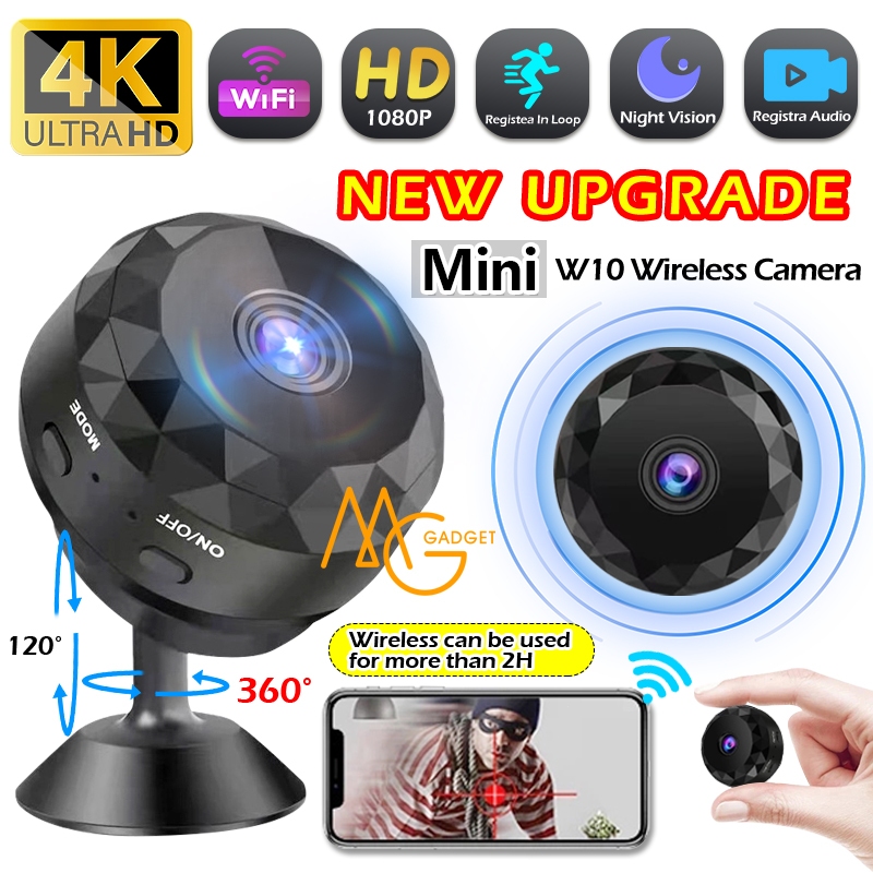Mini Wireless Camera WiFi 1080P HD Hidden Camera Infrared Night Vision ...
