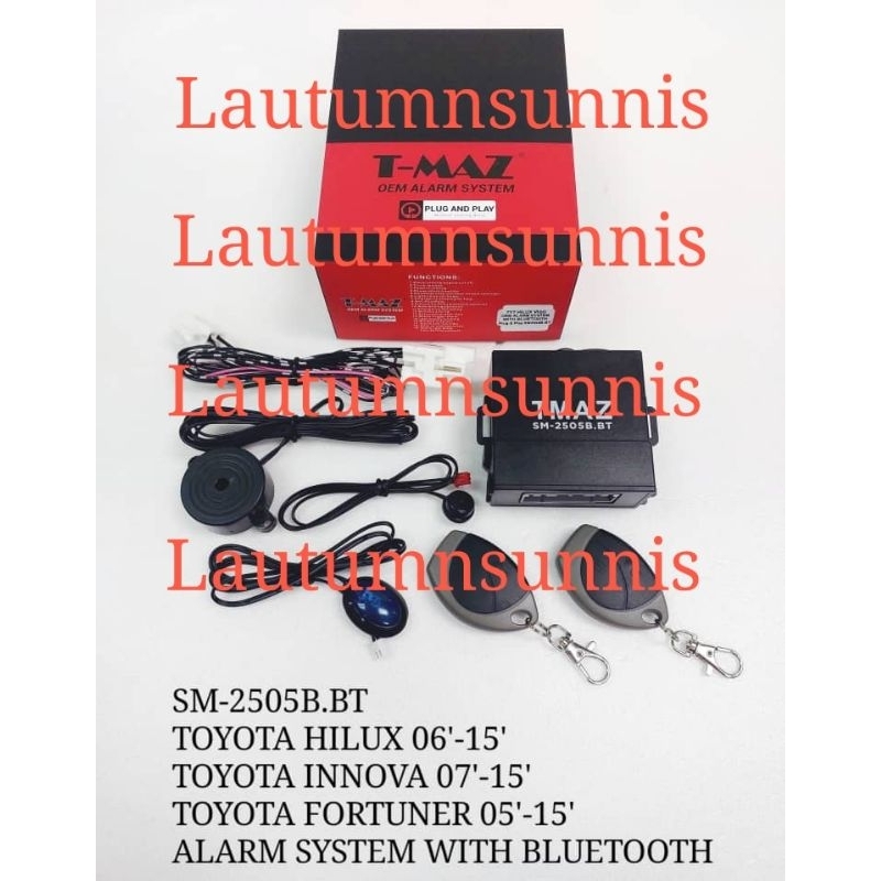 TOYOTA HILUX 06'-15', INNOVA 07'-15', FORTUNER 05'-15' BLUETOOTH CAR ...