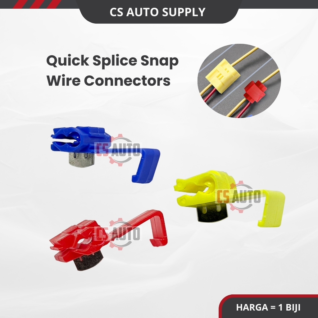 1pc Wire Clip Connector Quick Clamp Electrical Cable Splice Snap Lock ...