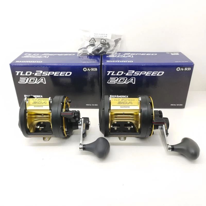 SHIMANO TLD 2 SPEED 20A / 30A TRITON FISHING REEL | Shopee Malaysia