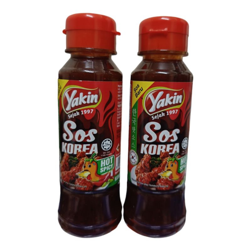 Yakin Sos Korea Hot and Spicy Korean Sauce 150g | Shopee Malaysia