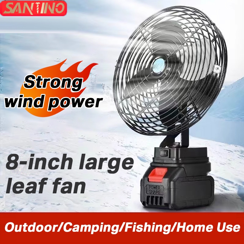Makita Universal Lithium Battery Fan, Large Wind Power Charging ...