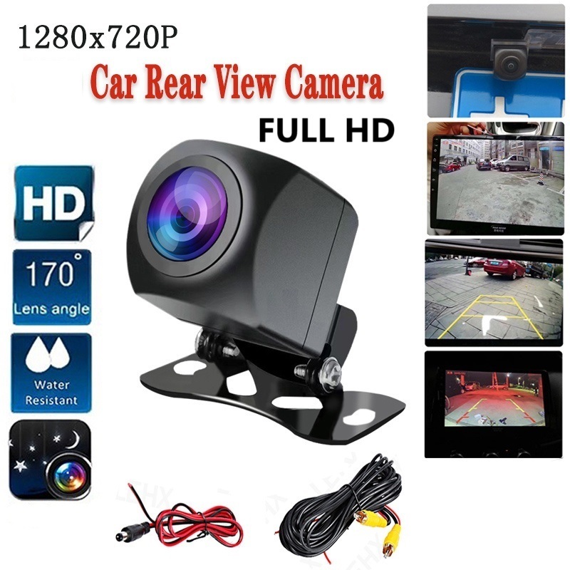 Car Reverse Camera Rear View CCD IR LED Backup Parking Waterproof Night ...