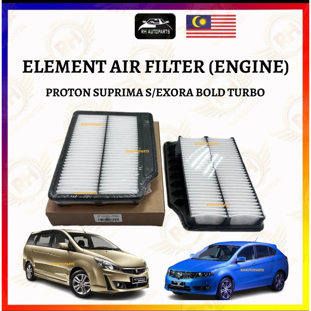 Proton Suprima S Exora Bold Trubo Air Element Filter Replacement Air ...