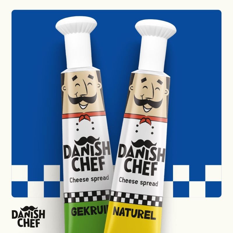 [SPREAD] Danish Chef cheese spread tube 85g (Product of Netherlands ...