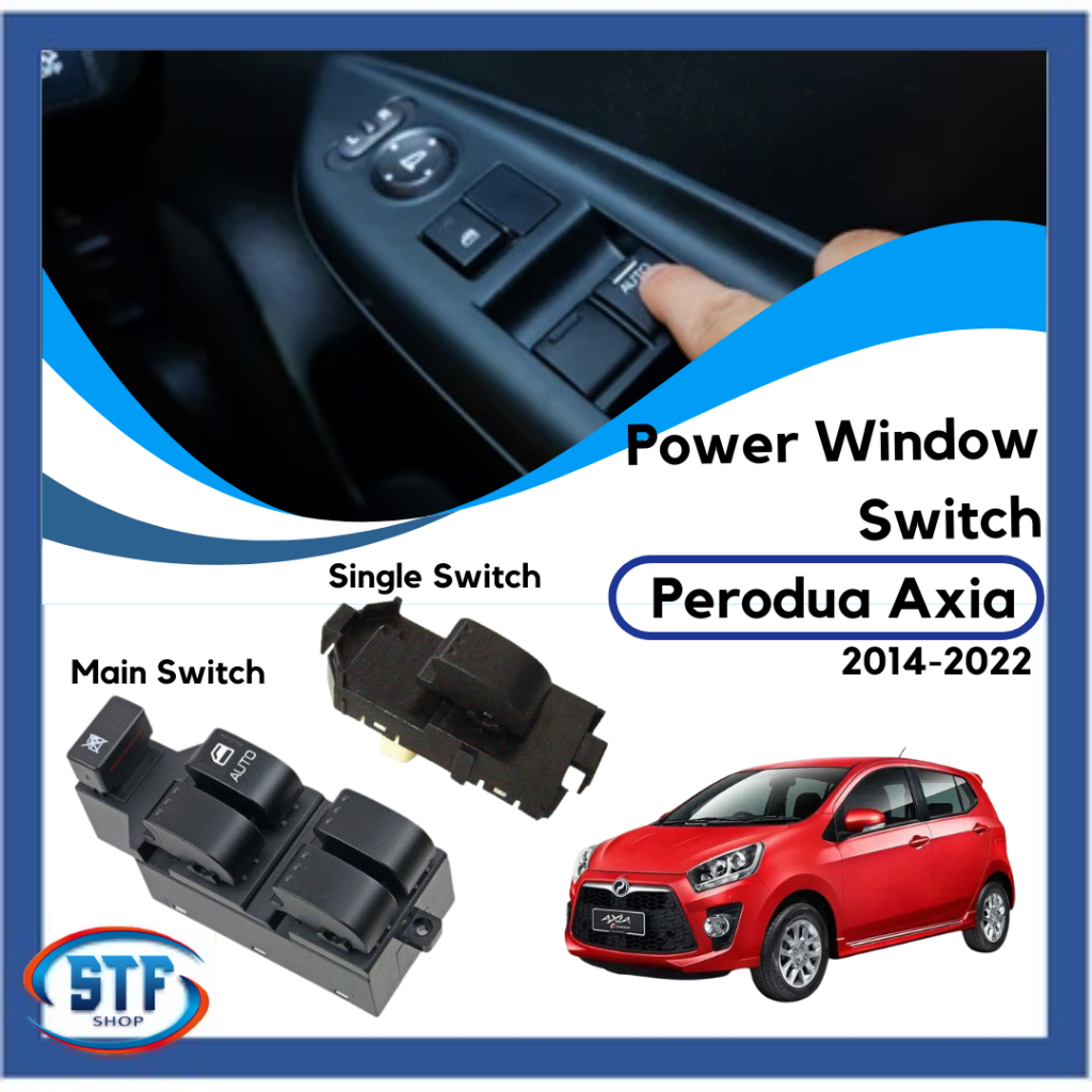Perodua Axia 2014 - 2023 Auto Down Driver Side RHS) Window Power Main ...