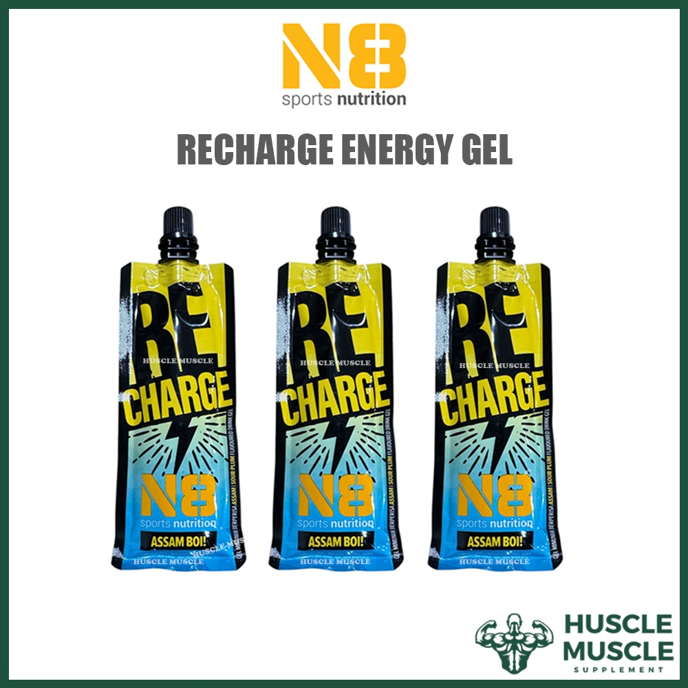 N8 RECHARGE Advanced Energy Gel - Coenzyme Q10 & Amino Acids | Boost ...
