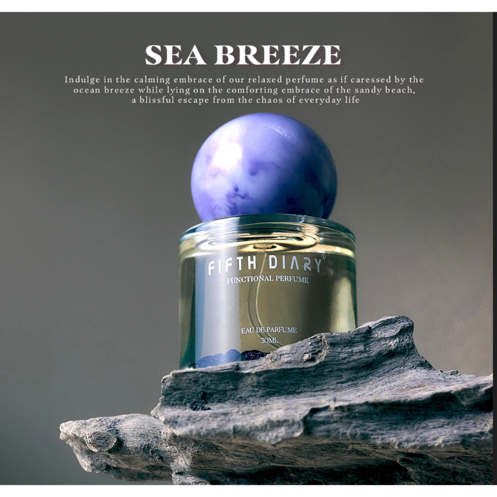[Fifth Diary®️]Sea Breeze -Relaxation Functional Perfume | Shopee Malaysia