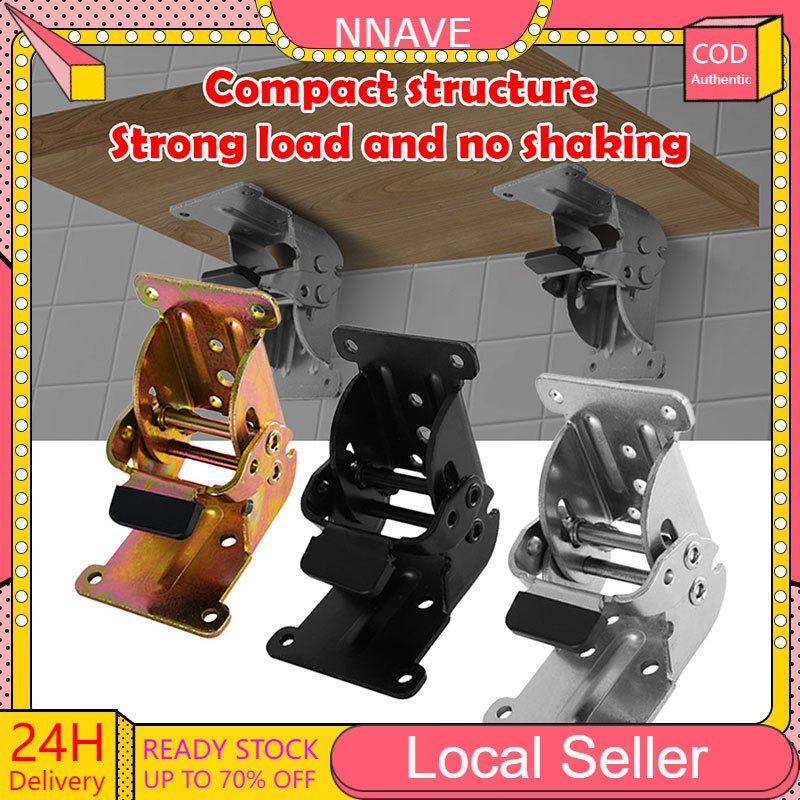 0°/90°/180°Solid Fold Leg Bracket Hinge Folding Table Chair with Self ...