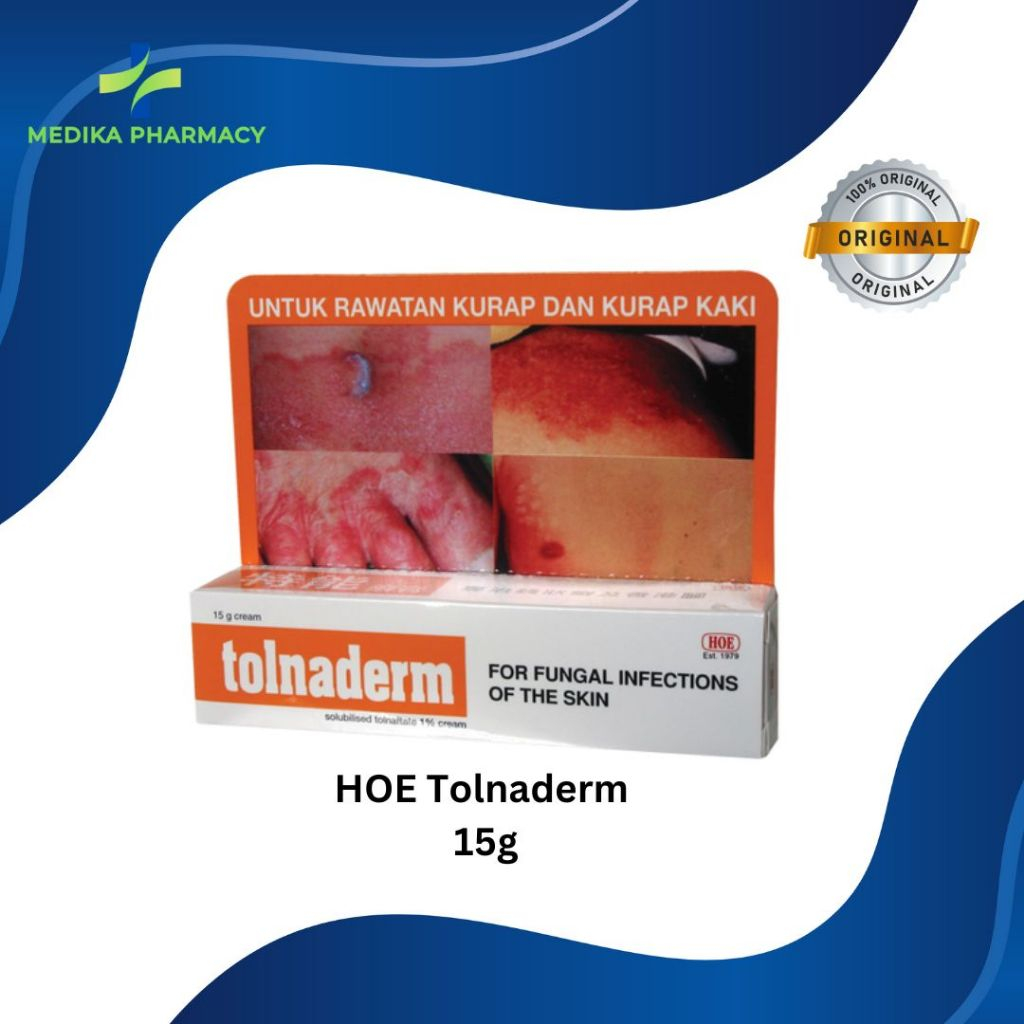 Tolnaderm Cream 15g ( For Fungal Infections ) | Shopee Malaysia
