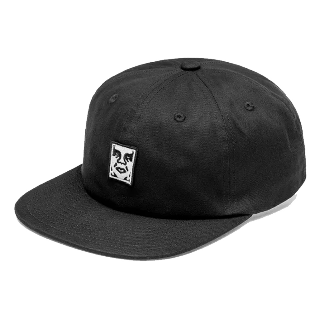 Obey Icon Patch Strapback Cap (black) | Shopee Malaysia