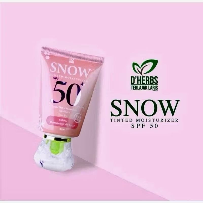 DHERBS SNOW TINTED MOISTURIZER 40GM SPF50｜ORIGINAL HQ | Shopee Malaysia