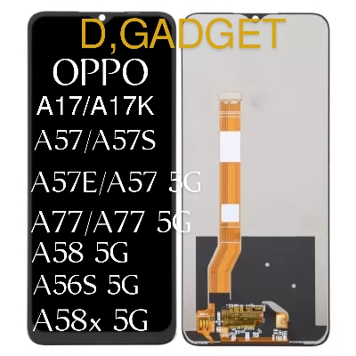 LCD Display Touch Screen Compatible For OPPO a17/A17K/A57/A57S/A77S ...