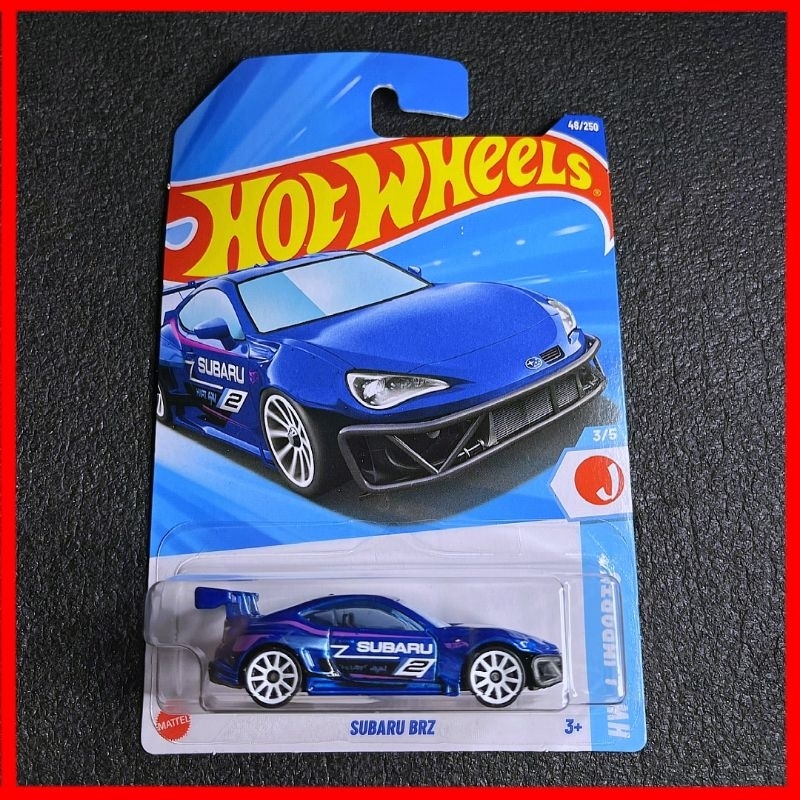 Hot wheel Subaru BRZ Blue JDM Hotwheels Subaru Diecast Car Kereta Mainan JDM HW J-Imports Subaru ...