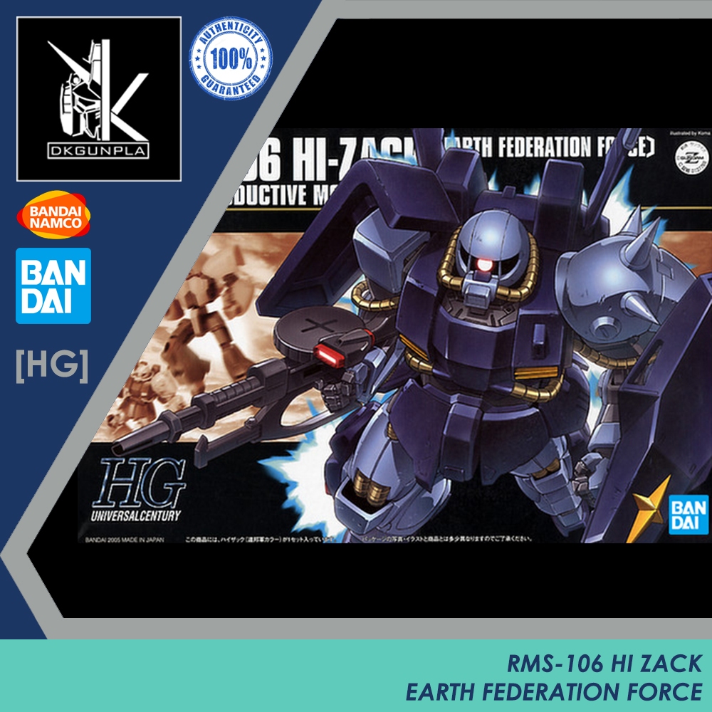 [HG] RMS-106 Hi Zack (Earth Federation Force) | Shopee Malaysia