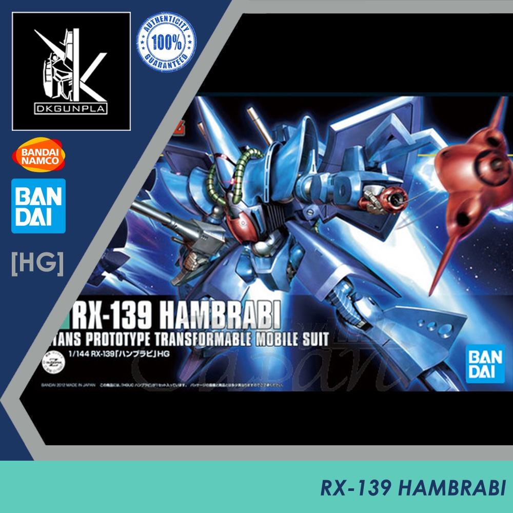 [HG] RX-139 Hambrabi (Titans Prototype Transformable MS) | Shopee Malaysia