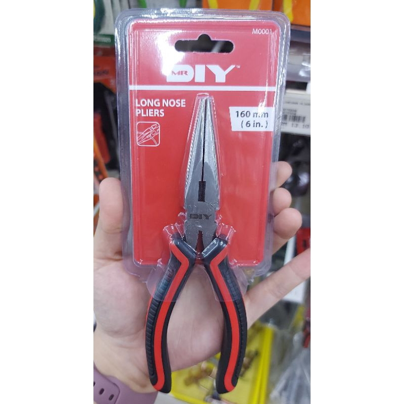 LONG NOSE PLIERS 160MM MR DIY | Shopee Malaysia