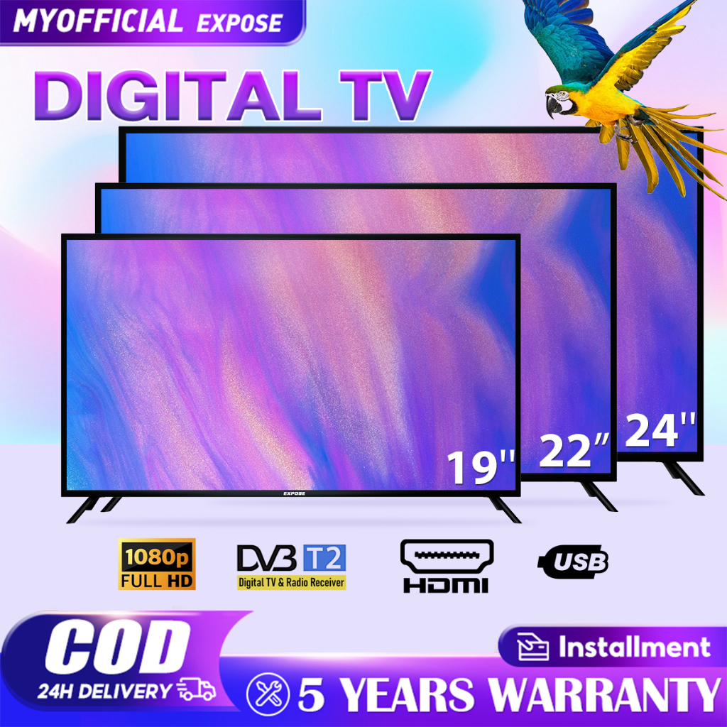 TV 19 Inch TV Murah 24 Inch Digital TV HD 1080P Television 22 Inch With ...