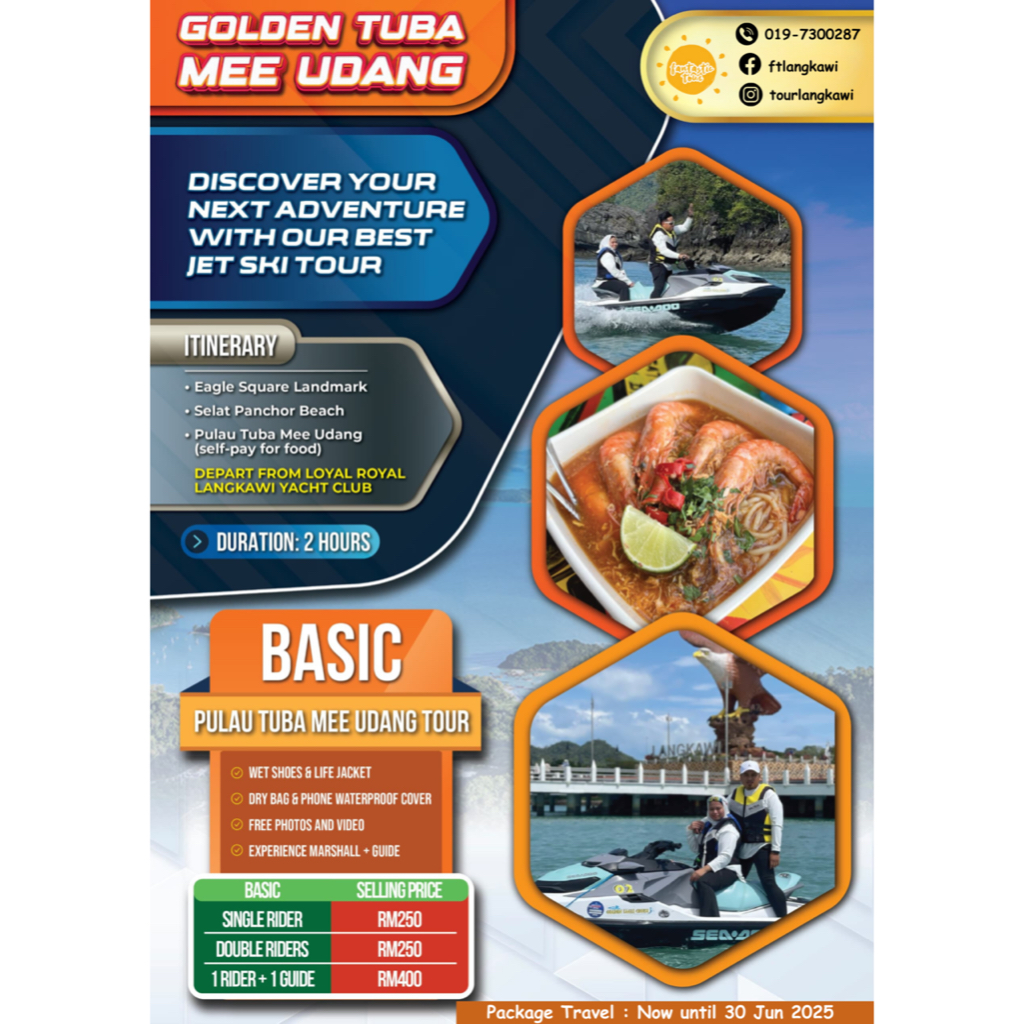 ( PROMO ) Golden Tuba Mee Udang Jetski Tour GE ( until 30 Jun 2025 ...