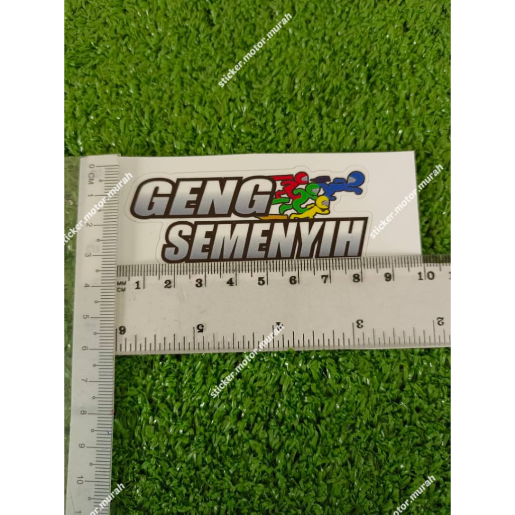 STICKER MINI GENG SEMENYIH | Shopee Malaysia
