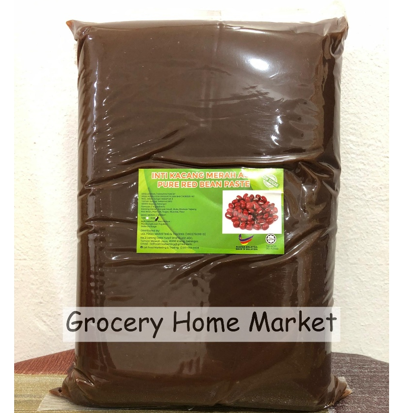 Red Bean Paste 3Kg ( Less Sweet) (Halal Product) | Shopee Malaysia
