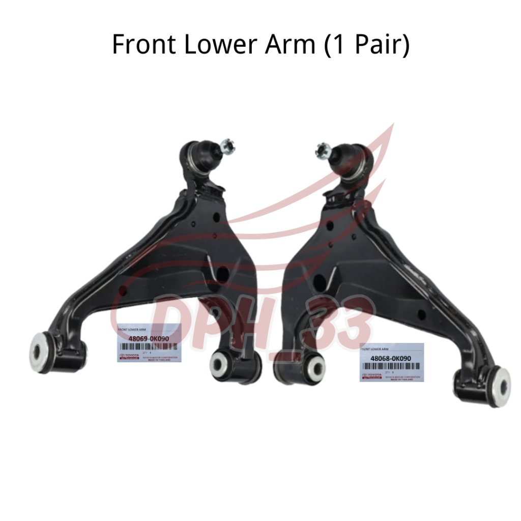 Toyota Thailand Front Lower Arm for Toyota Hilux Revo GUN125 GUN126 ...