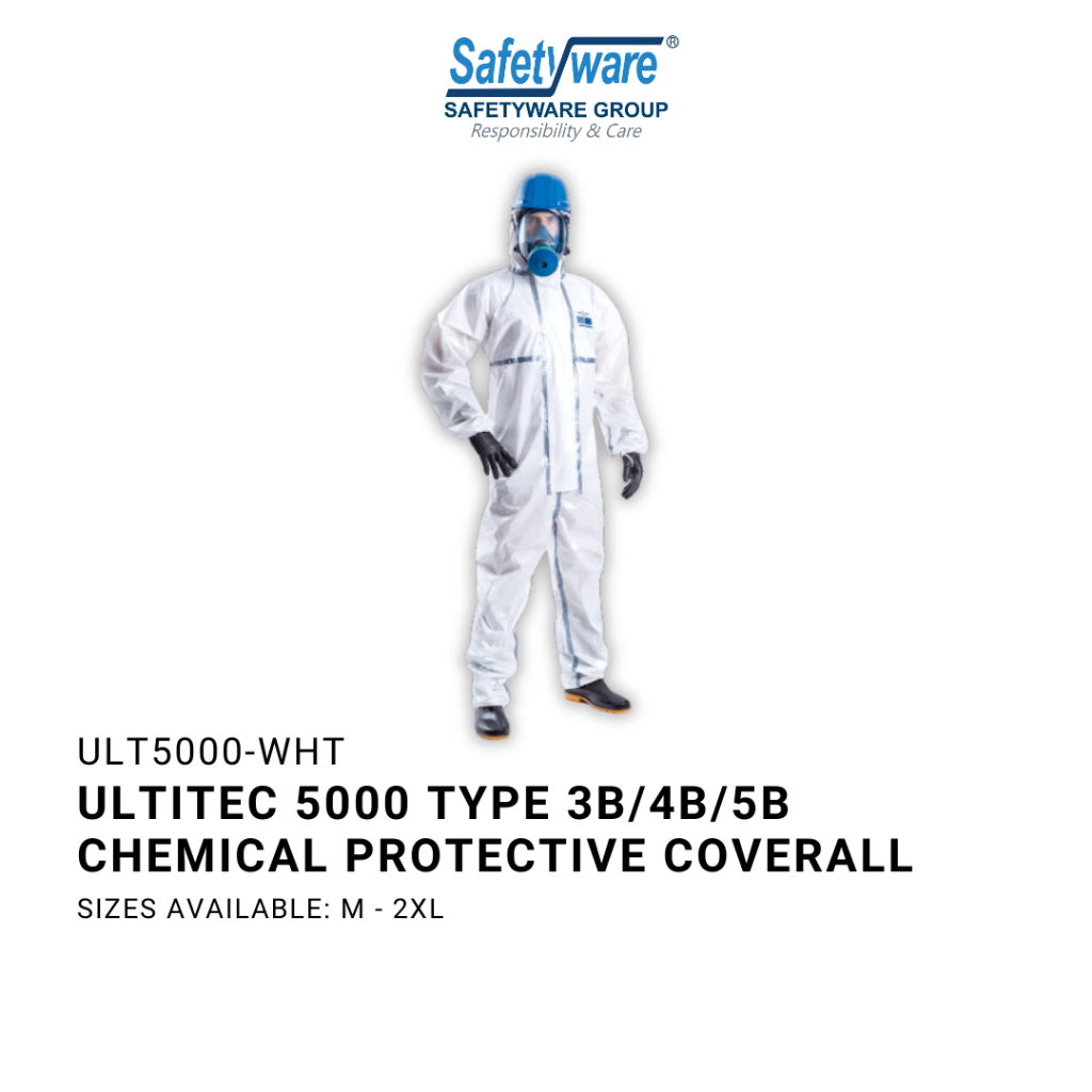 Protective Suit ULTITEC 5000 High - Level Chemical & Liquid Jet ...
