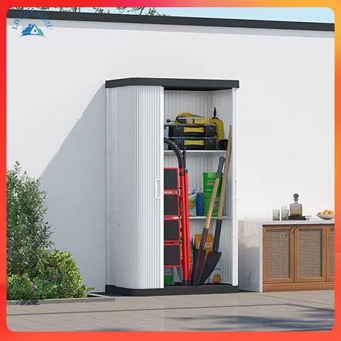 Outdoor Shelves Sunscreen Waterproof Storage Cabinet Tool Cabinet ...