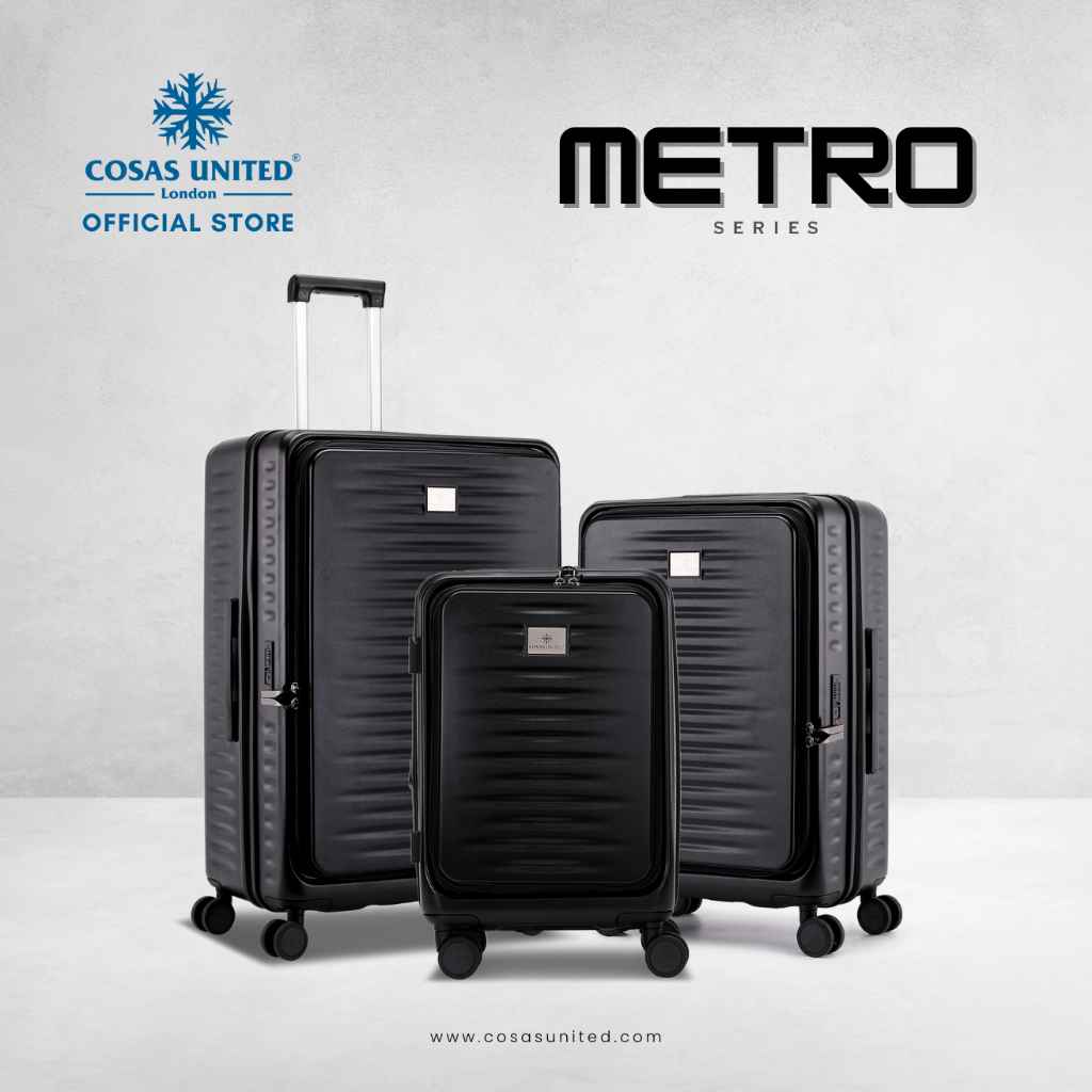 Cosas United - Metro Series Hardcase Luggage (20"/24"/29") | Shopee ...