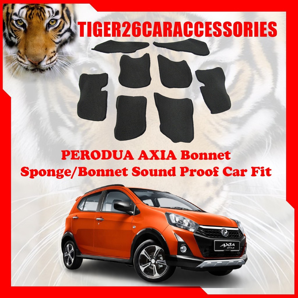 Perodua Axia Old Model Front Bonet Bonnet Sponge Sound Proof Mat Car ...