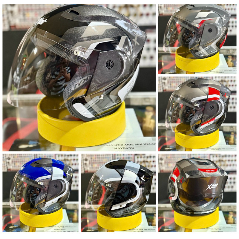 Helmet Xdot G518B Sirim | Shopee Malaysia