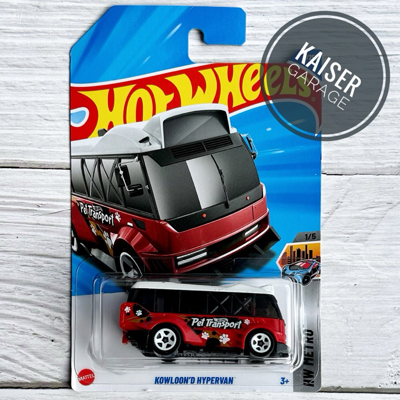 Hot Wheels : Kowloon’d Hypervan (Pet Transport) | Shopee Malaysia
