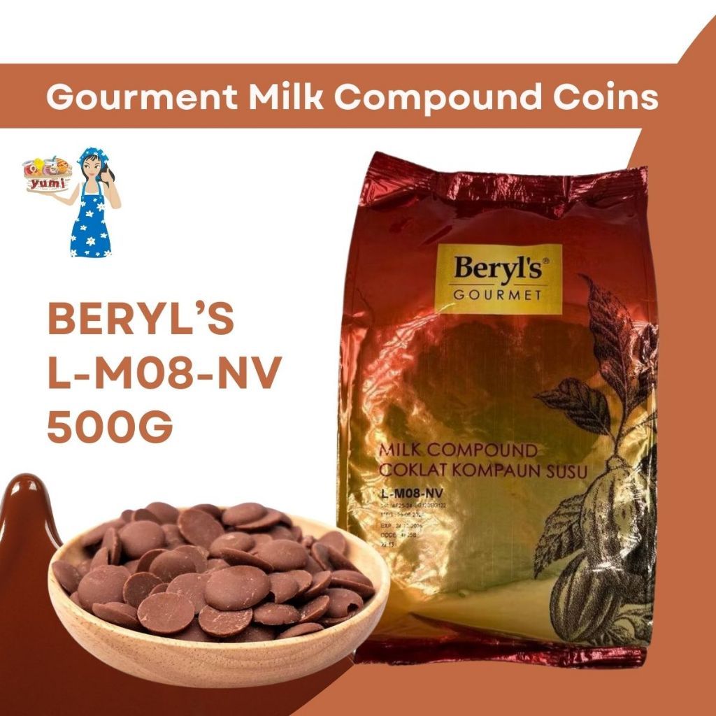 [READY STOCK] Beryl‘s Gourmet Milk/Dark Chocolate/White Compound Coins ...