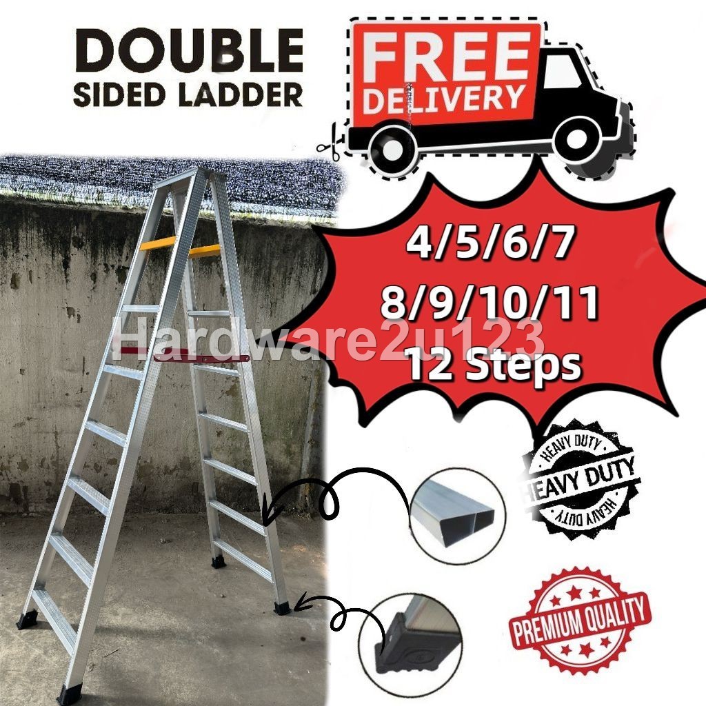 Free Delivery Aluminium Double Sided/Single Sided/Multi-Purpose Ladder ...
