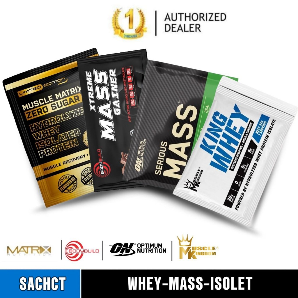 Muscle Matrix [sachet] Travel Pack Muscle Kingdom King Whey, Serious ...