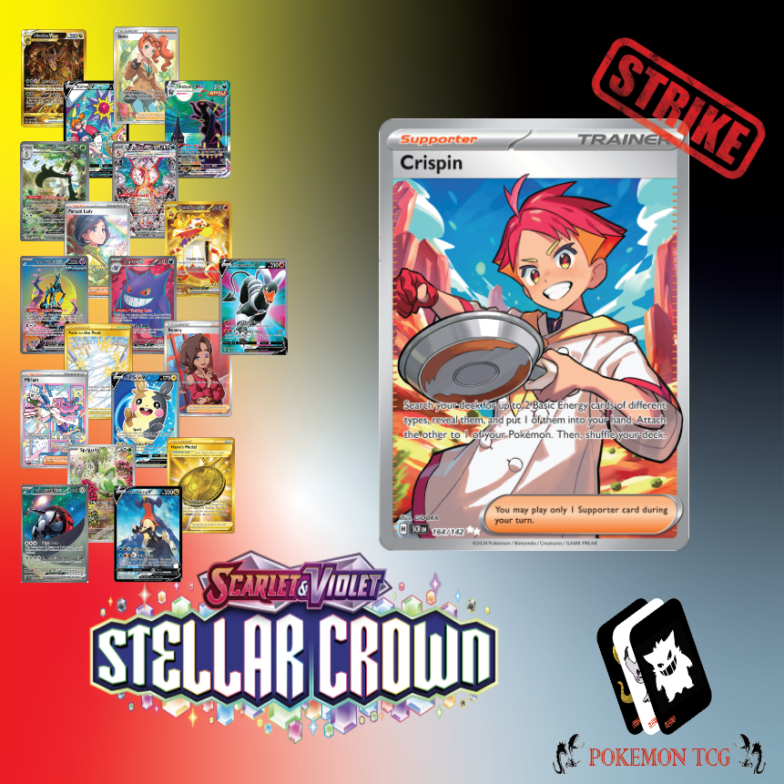 Crispin 164/142 Stellar Crown SV07 PTCG | Shopee Malaysia