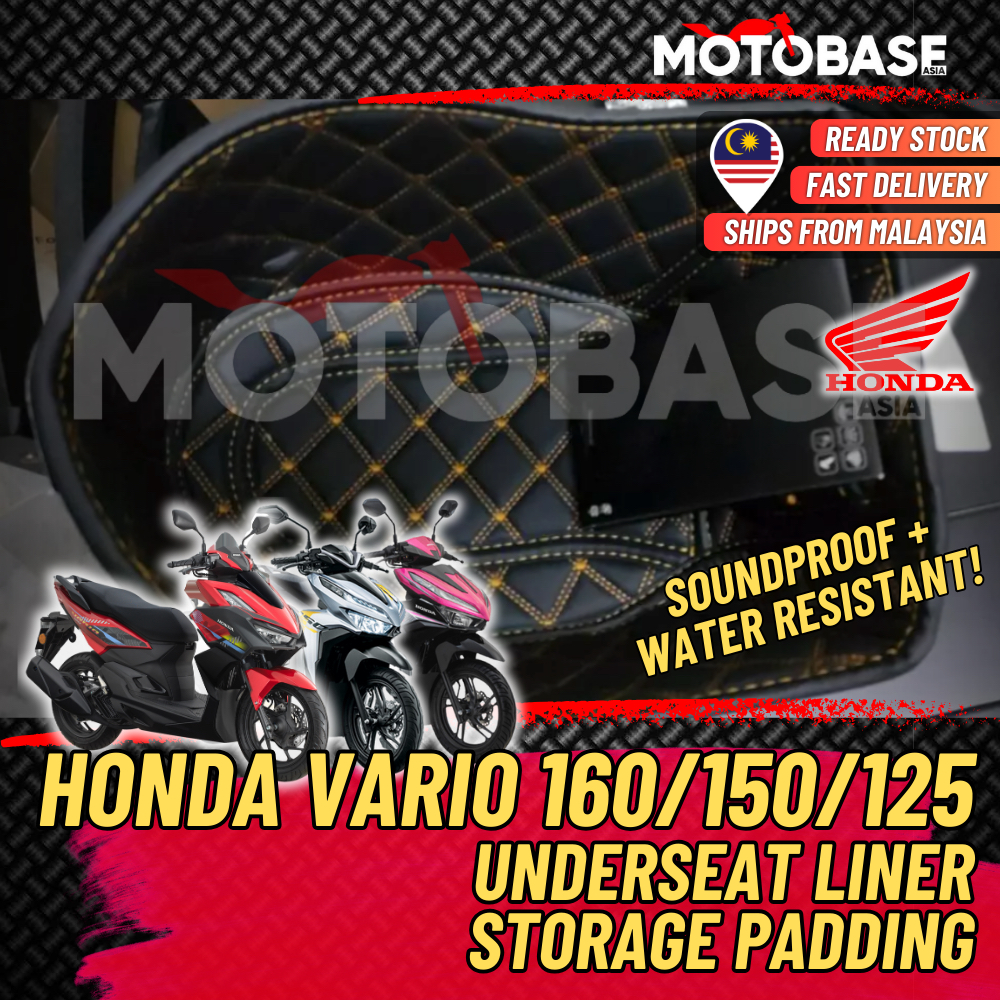 HONDA VARIO 160 150 125 Under Seat Storage Leather Padding PU Cushion ...