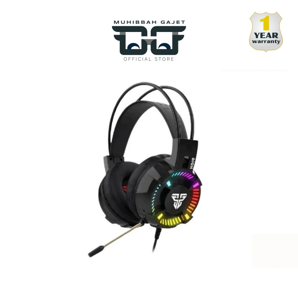 FANTECH HG19 IRIS Mid-Size Gaming Headset With Lighthing Effect Gaming ...