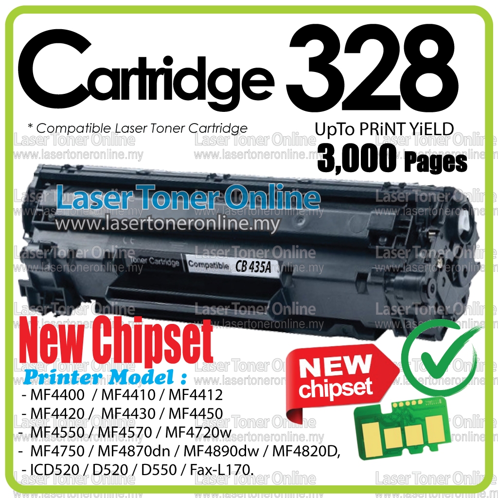 Compatible to Canon Cartridge 328 Canon328 MF4400 MF4410 MF4412 MF4420 ...