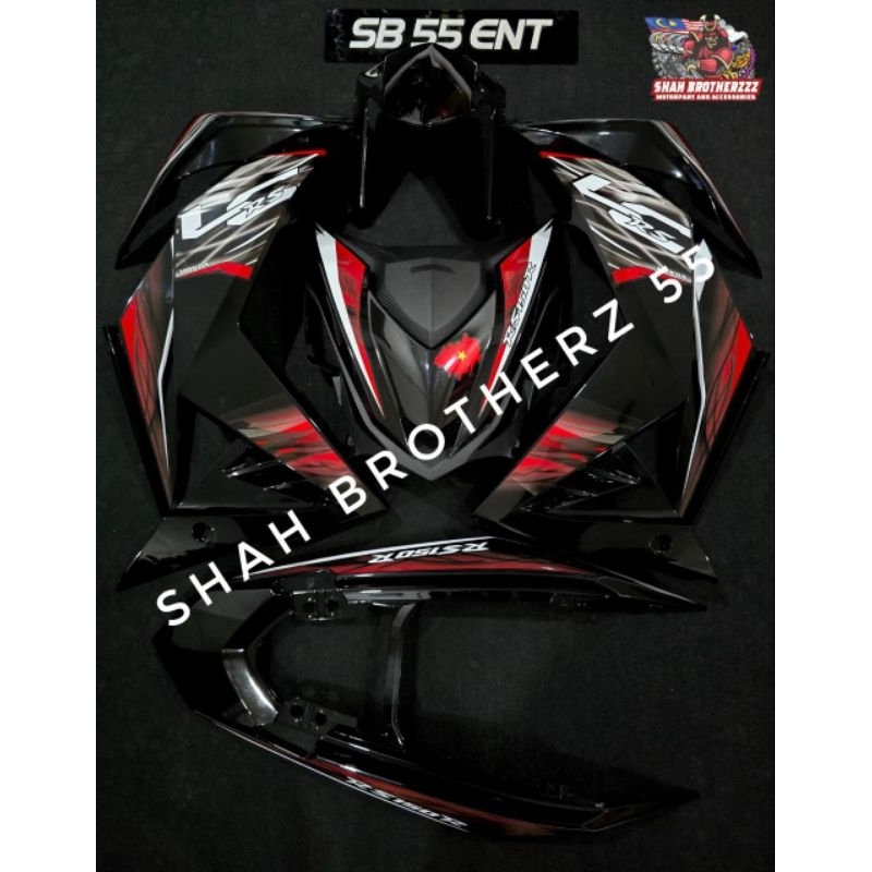 COVERSET RS150 V1 / V2 VIETNAM MERAH LUMUT | Shopee Malaysia